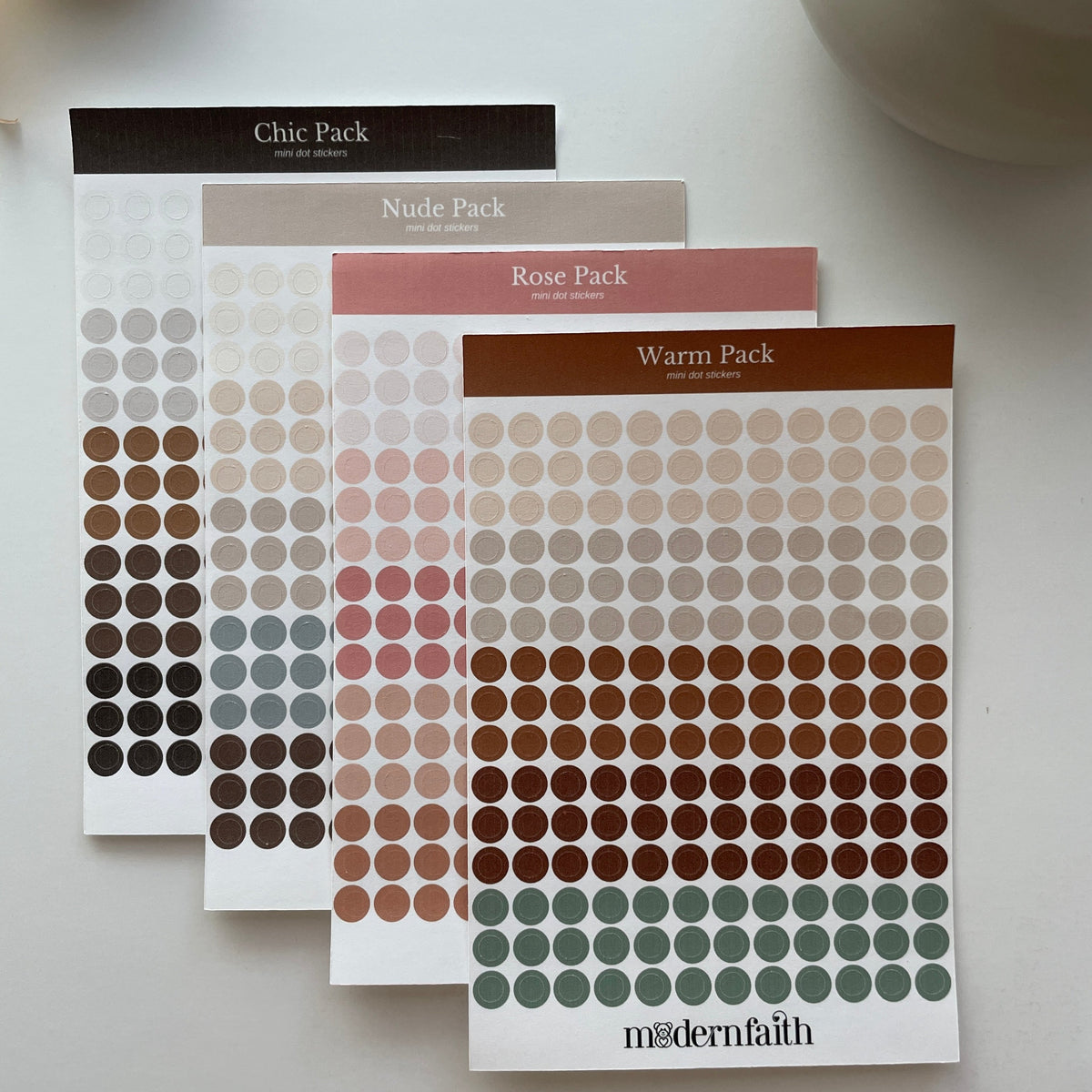 Mini Dot Stickers – Modern Faith